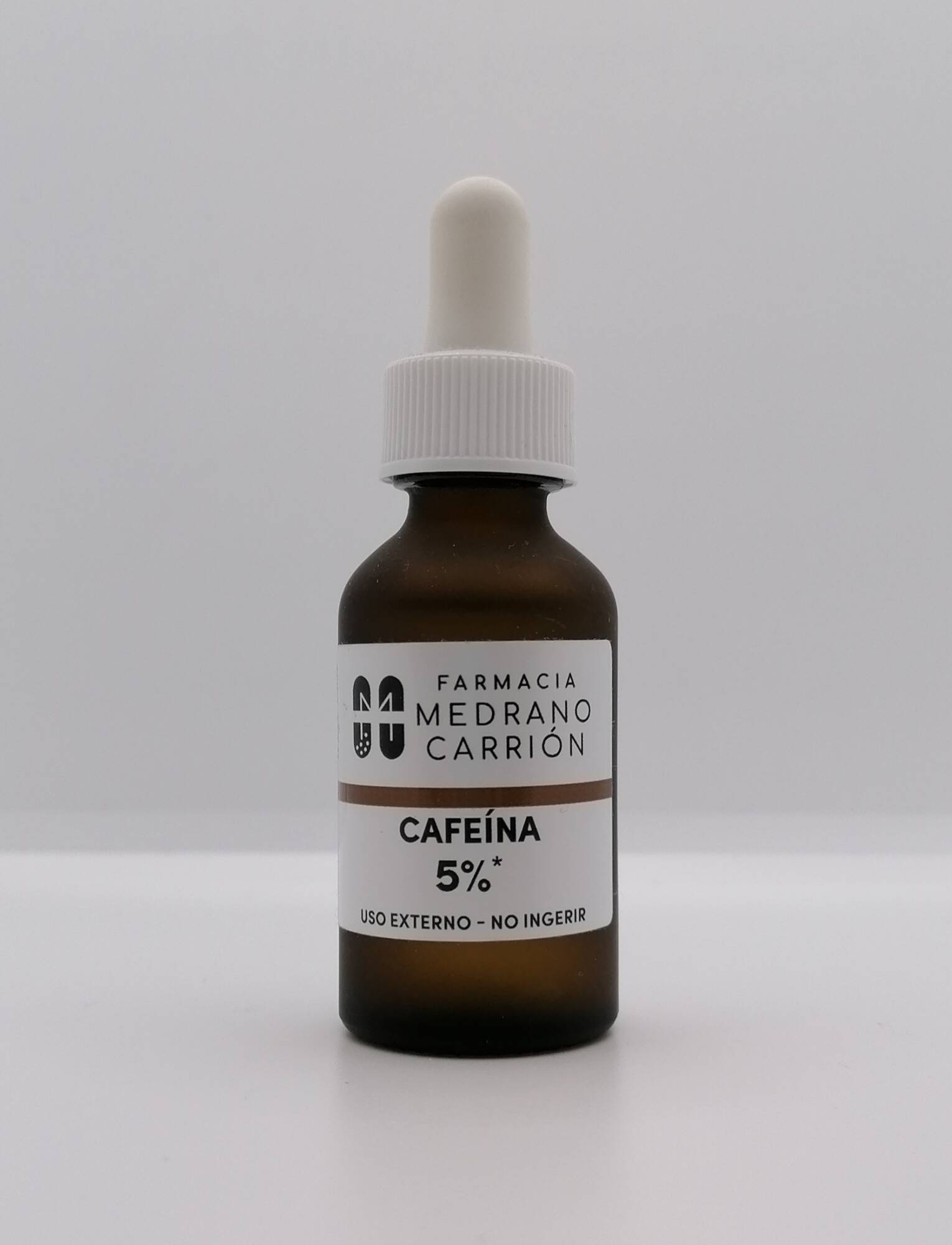Cafeína 5% Concentrado 20 mL — Farmacia Medrano Carrión